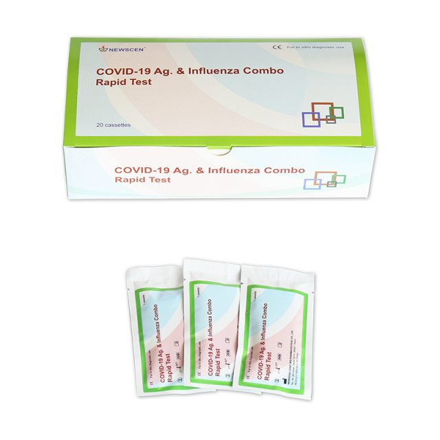 COVID-19 and Influenza A+B Rapid Antigen Combo Test, Influenza & COVID ...