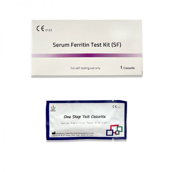 Serum Ferritin Test Kit (SF)- Cassette/strip/Lateral Flow Assay Uncut Sheet