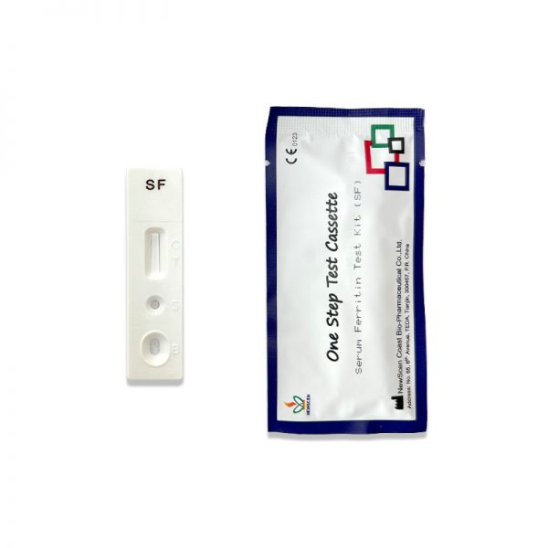 Serum Ferritin Test Kit (SF)- Cassette/strip/Lateral Flow Assay Uncut Sheet