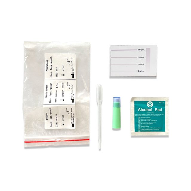 Serum Ferritin Test Kit (SF)- Cassette/strip/Lateral Flow Assay Uncut Sheet